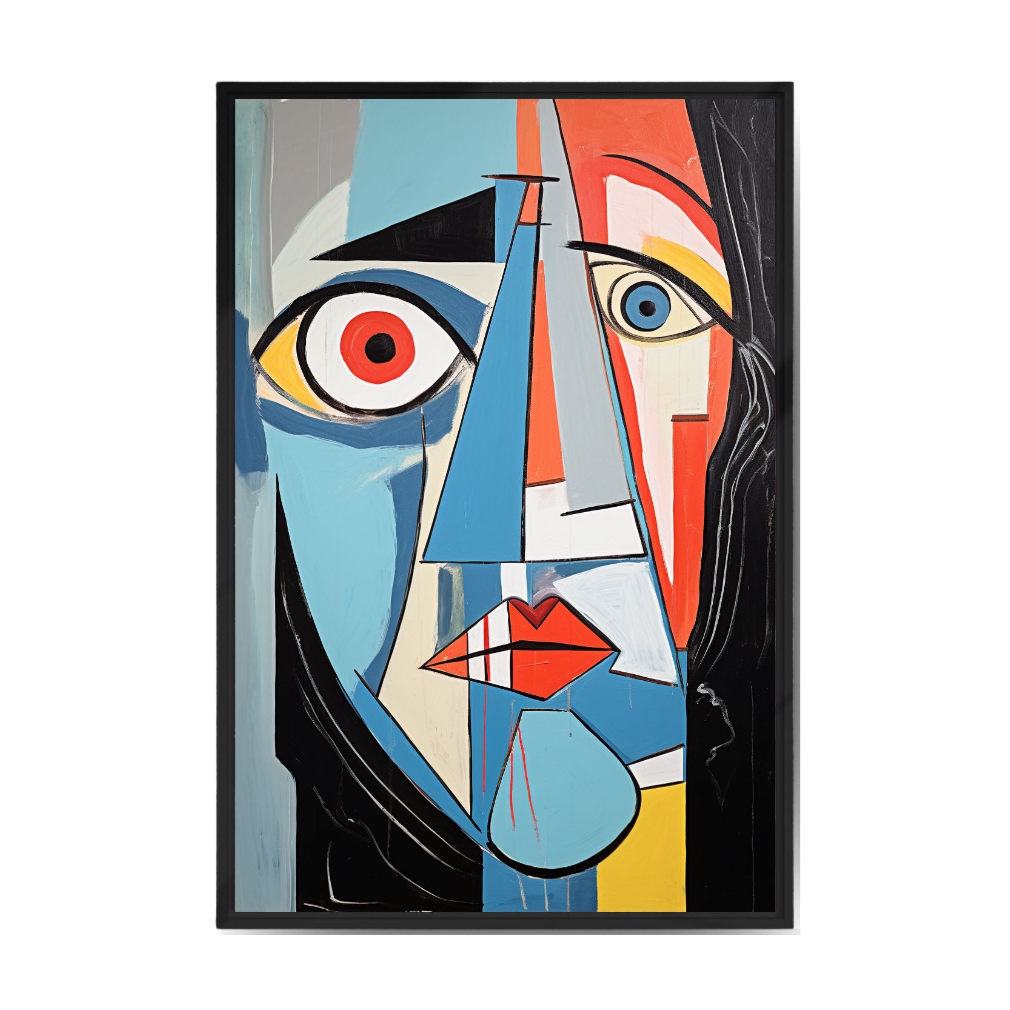 "CUBIST COMPLEXITY: PICASSO'S PALETTE REIMAGINED" - Designer